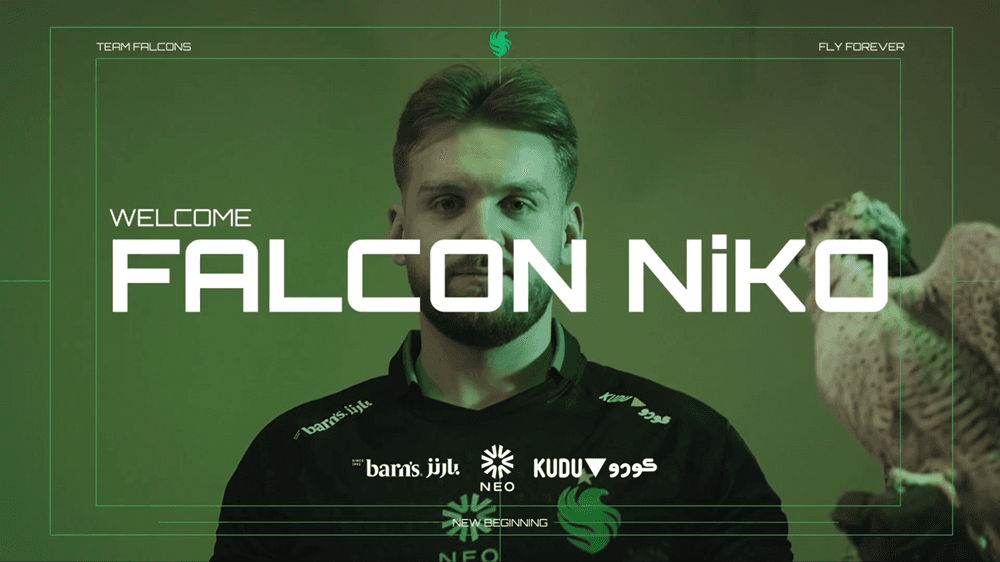 Team Falcons公布Snappi離隊及NiKo加盟 - TomorrowLAN Counter-Strike