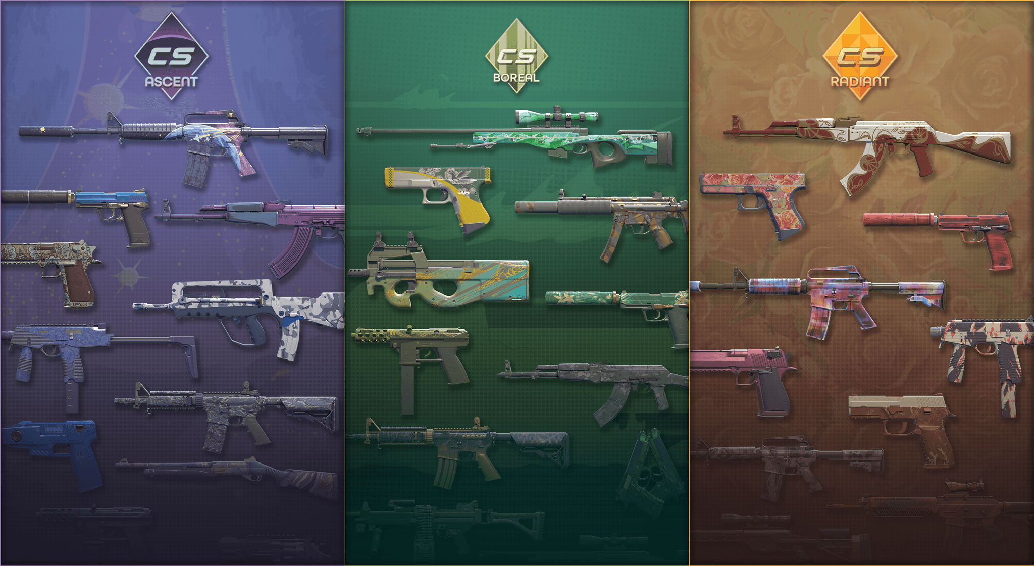 不是愚人節！CS2春季更新釋出超過70個新造型，通行證印花集AWP登場 - TomorrowLAN Counter-Strike